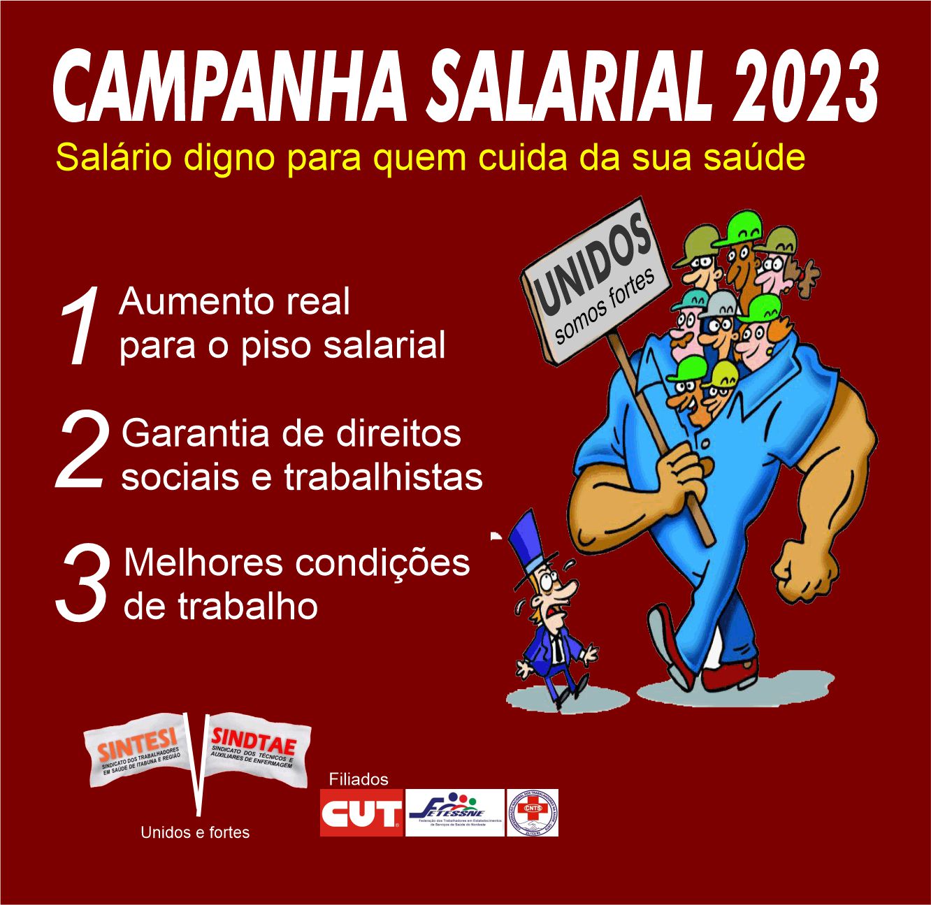 CAMPANHA SALARIAL 2023 TRABALHADORES DEVEM LUTAR POR GANHO REAL SOBRE CAMPANHA SALARIAL 2023 TRABALHADORES DEVEM LUTAR POR GANHO REAL SOBRE